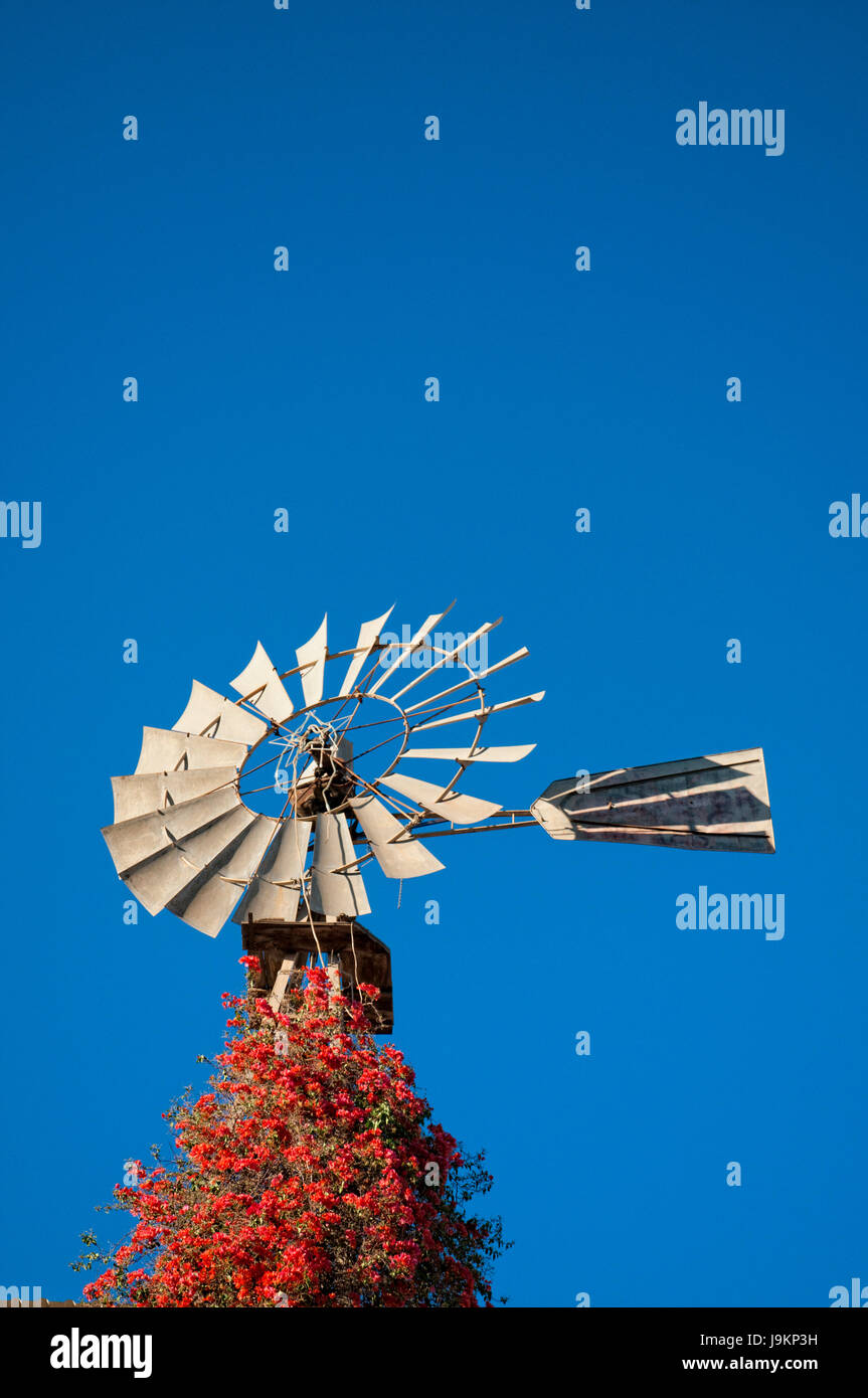 energy, power, electricity, electric power, windmill, station, blue ...