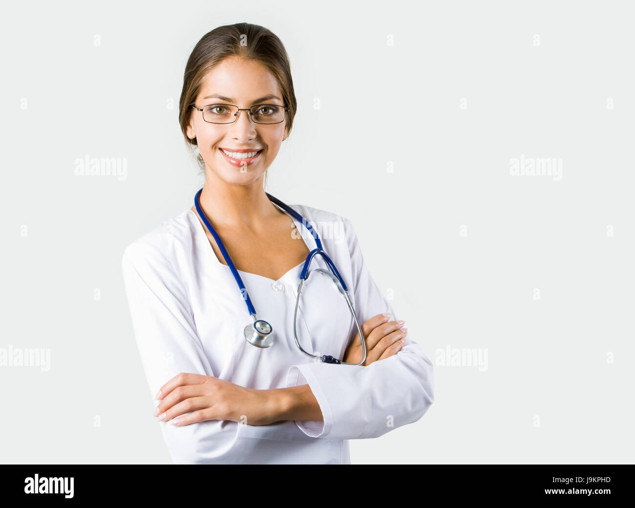 doctor, physician, medic, medical practicioner, woman, blue, humans ...