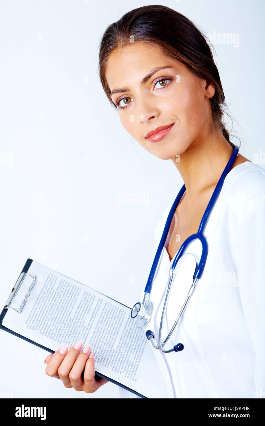 doctor, physician, medic, medical practicioner, woman, blue, humans ...