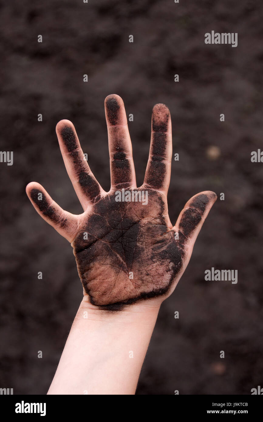 hand, dirt, dirty, child hand, hand, finger, game, tournament, play ...