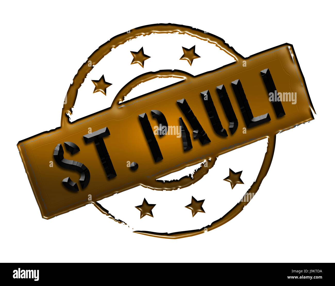 stamp - st. pauli Stock Photo - Alamy