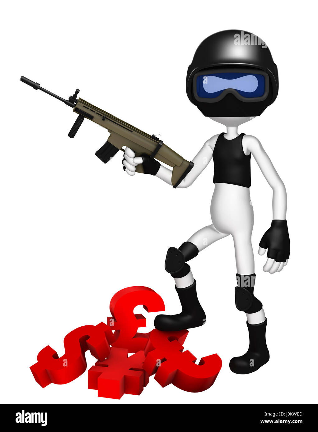 isolated, person, army, soldier, illustration, attack, military, men ...