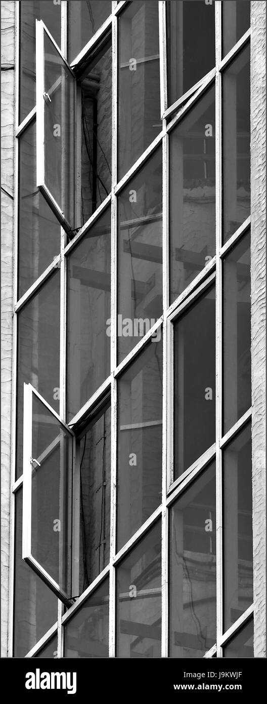 building windows, andheri, mumbai, maharashtra, India, Asia Stock Photo ...
