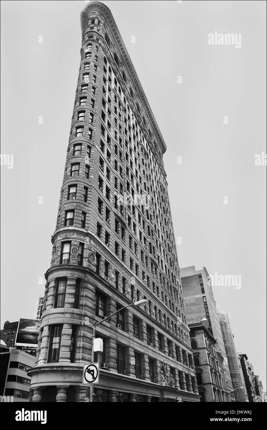 flatiron building, manhattan, new york, usa Stock Photo - Alamy