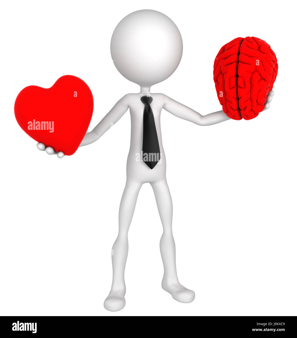 business man, businessman, comparison, decision, solution, brain ...