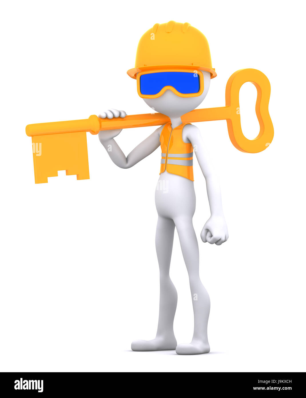 Builder character concept hi-res stock photography and images - Alamy