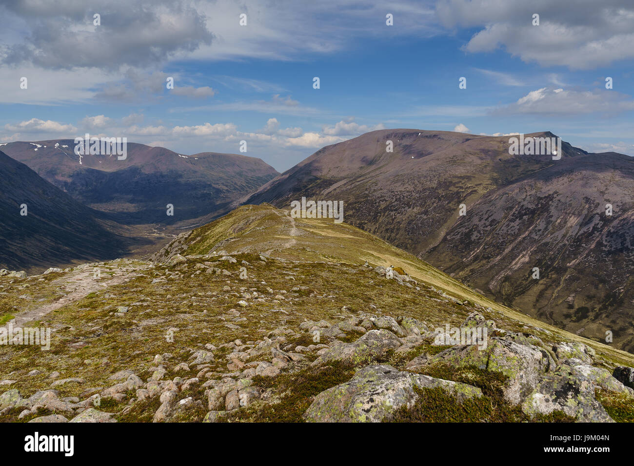 Carn a'Mhaim Ridge Stock Photo - Alamy