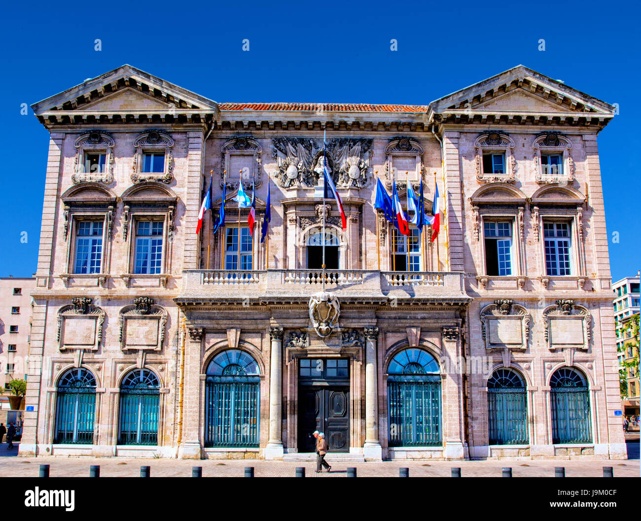 The town hall of Marseille Stock Photo - Alamy