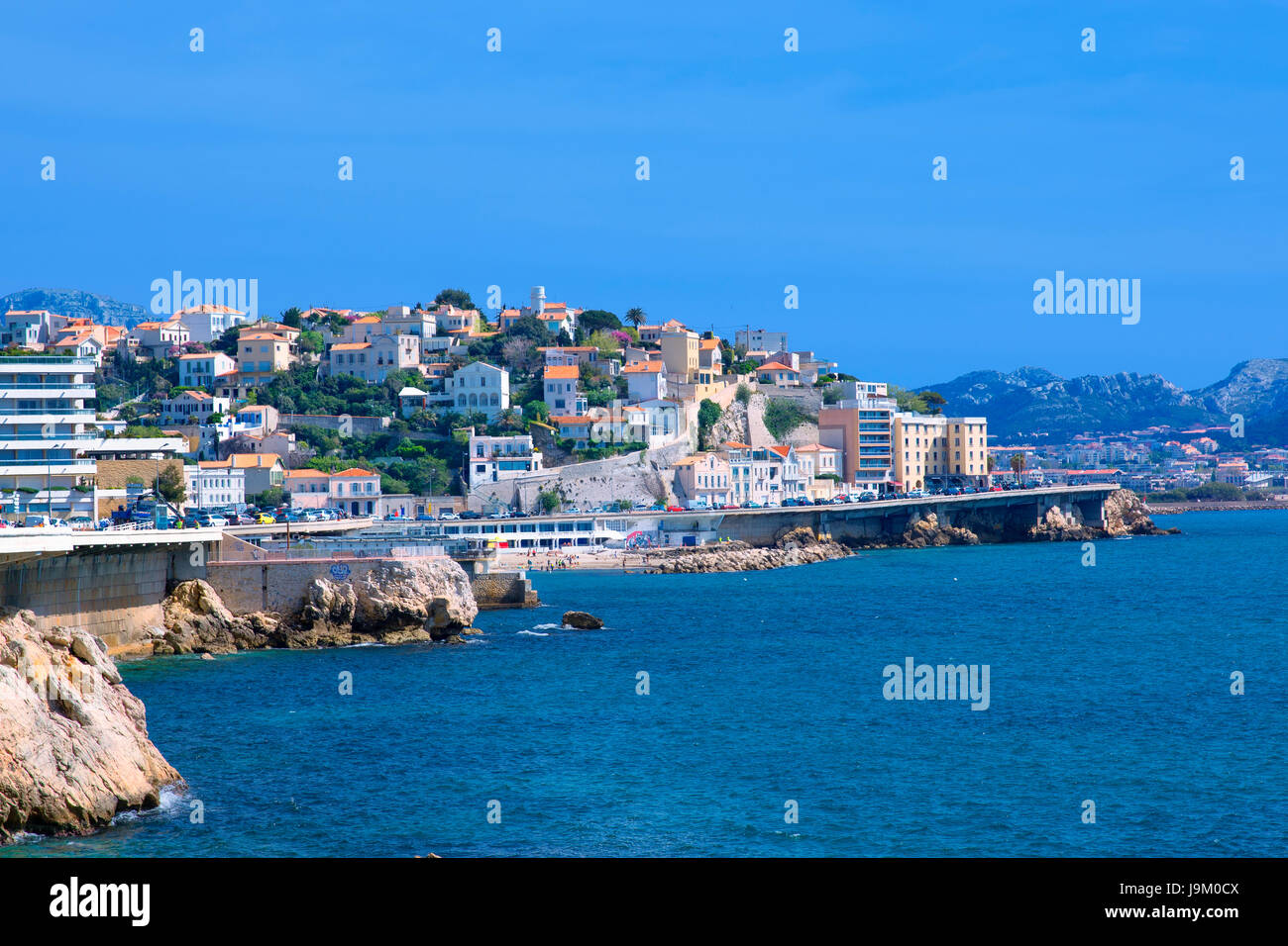 Marseille corniche kennedy hi-res stock photography and images - Alamy