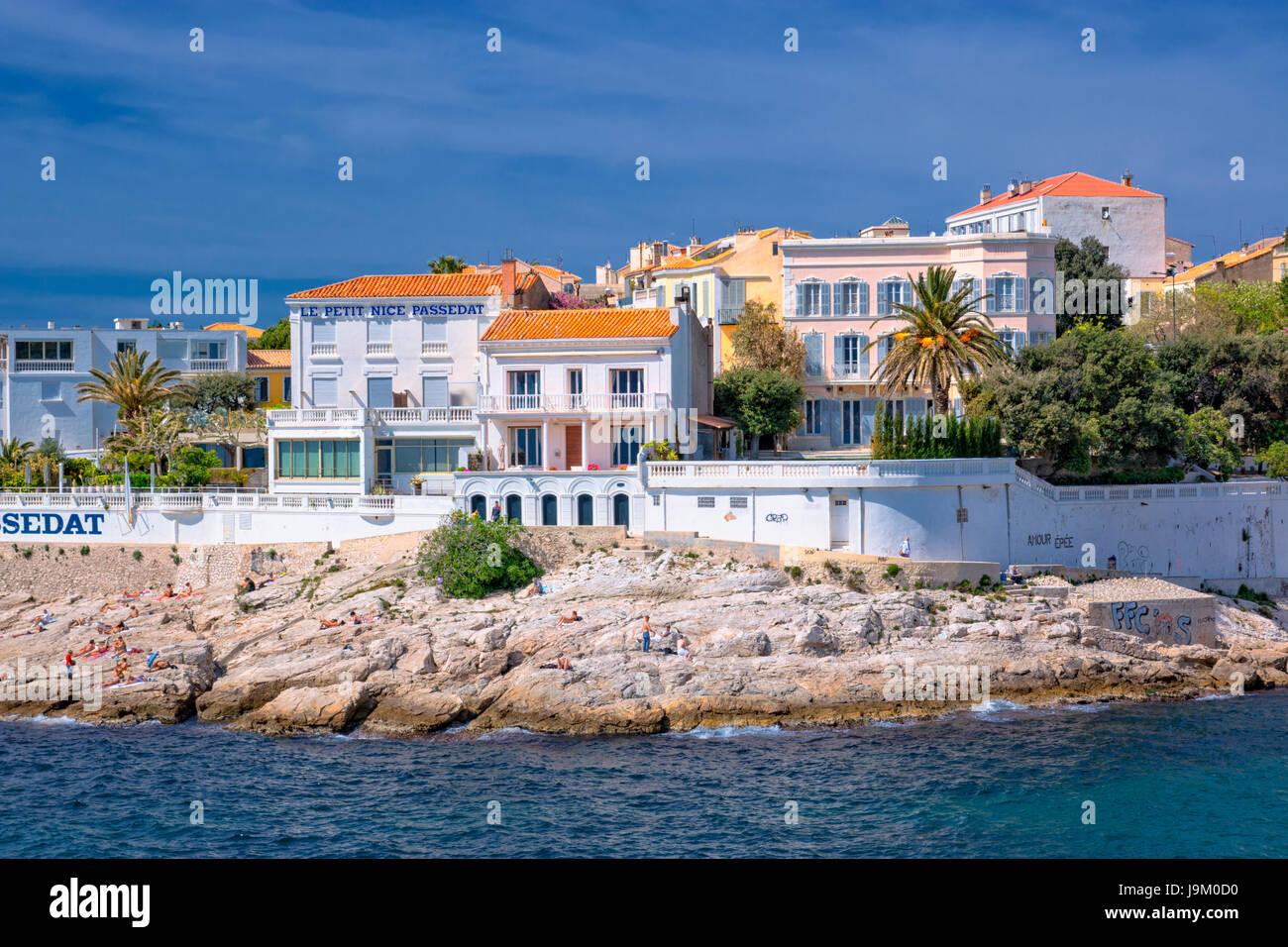 The Corniche Kennedy in Marseille Stock Photo - Alamy