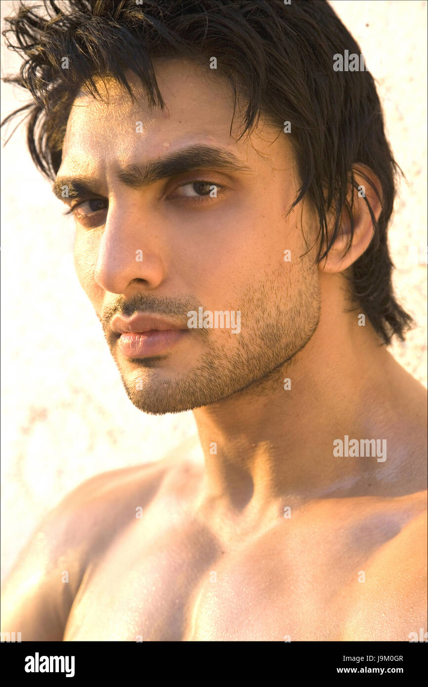 Indian male models, Amal Sehrawat, India, Asia, NOMR Stock Photo - Alamy