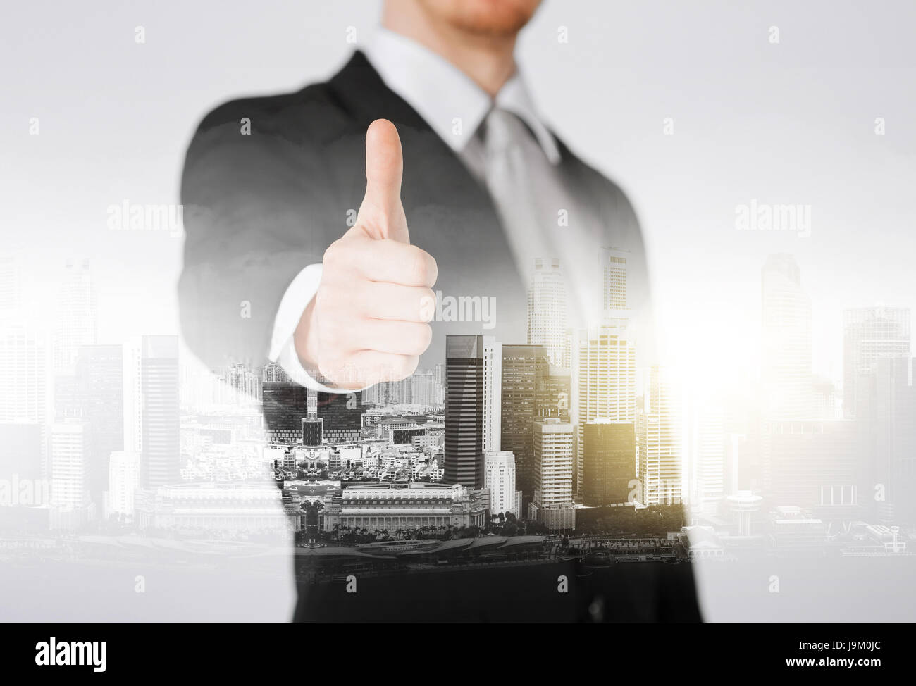 Business thumbs up hi-res stock photography and images - Alamy