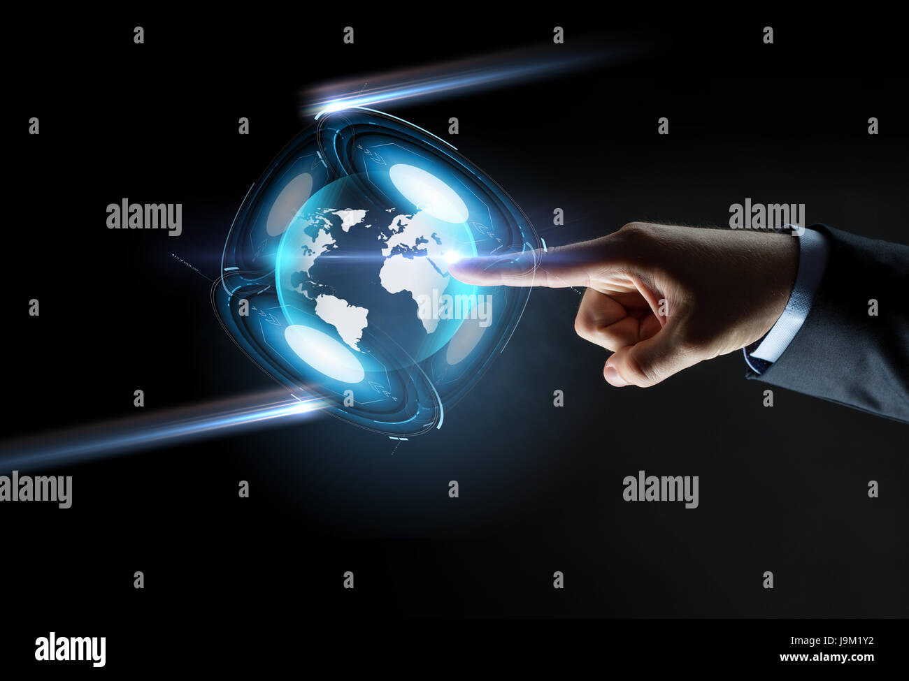 Hand pointing finger hi-res stock photography and images - Alamy