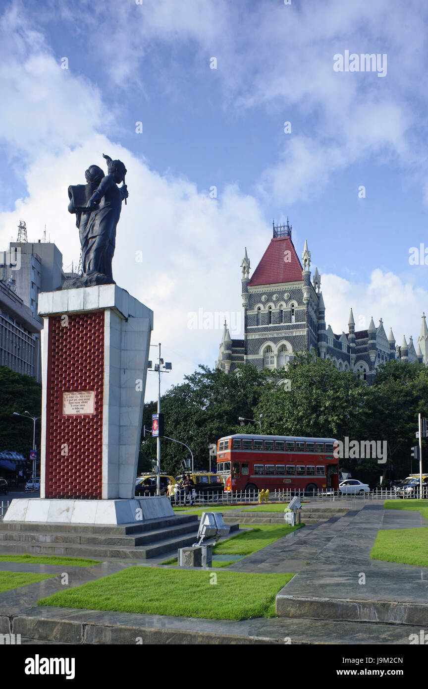 Hutatma chowk, mumbai, maharashtra, india, Asia Stock Photo - Alamy