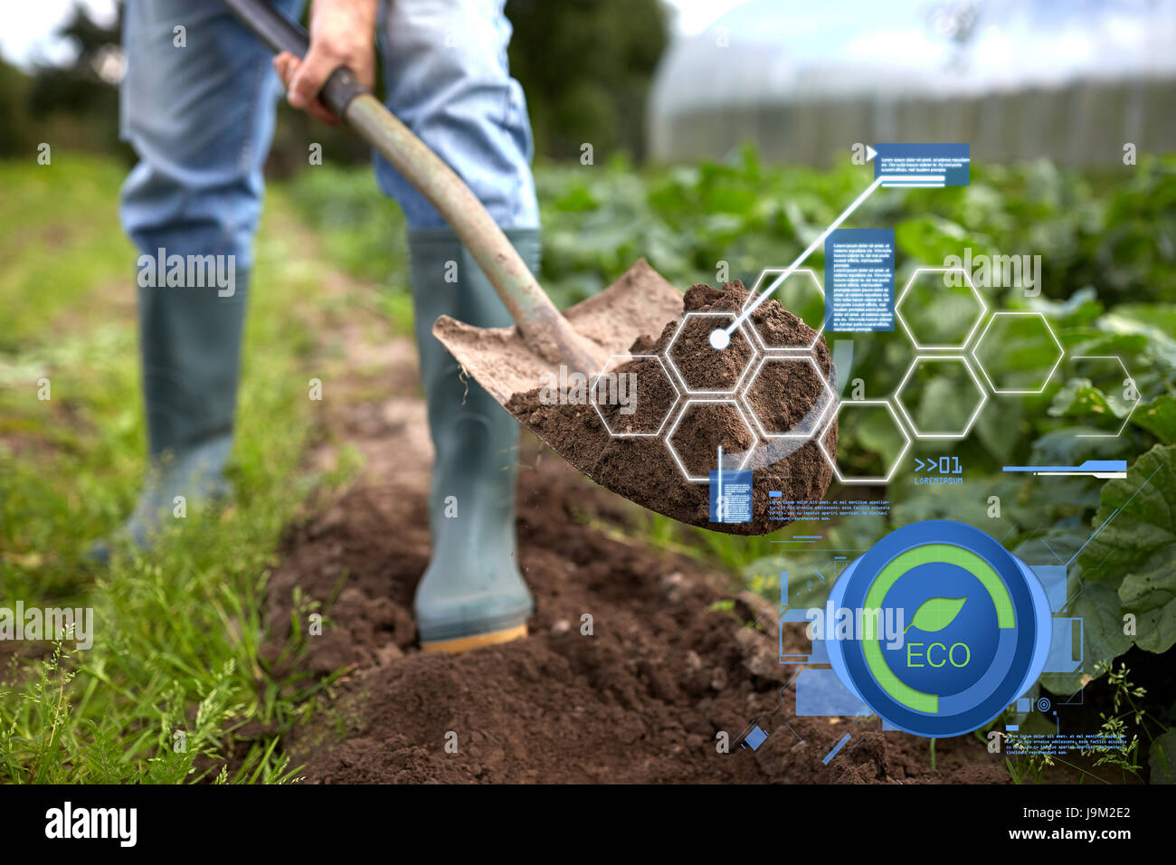 Digging farming hi-res stock photography and images - Alamy