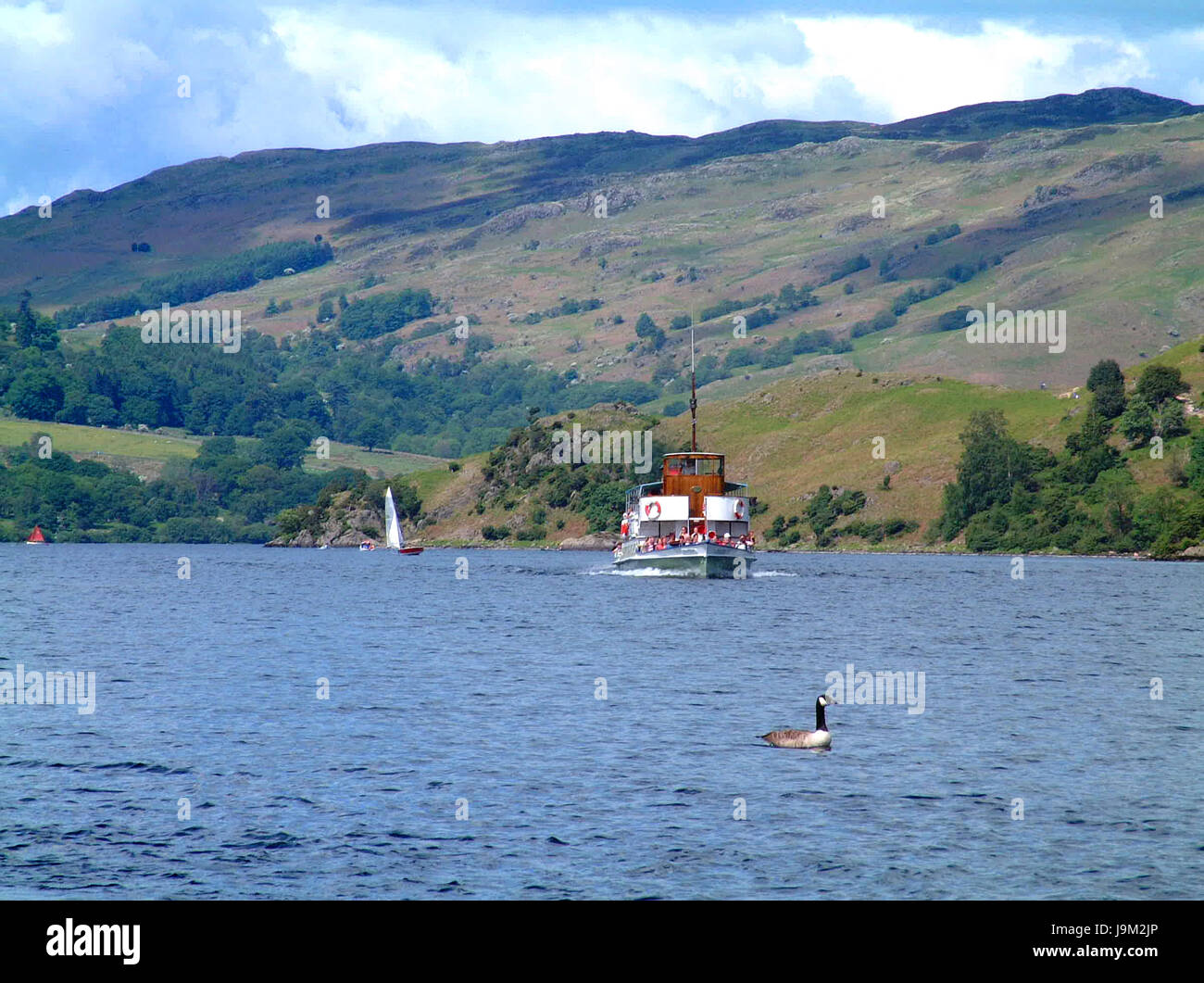 Ullswater steamer hi-res stock photography and images - Alamy