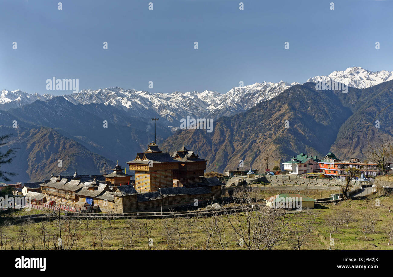 bhima temple, sarahan, himachal pradesh, india, Asia Stock Photo - Alamy