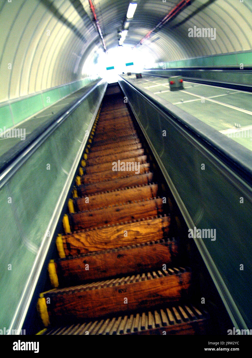 Pedestrian tunnel, Howdon, Tyne and Wear Stock Photo - Alamy