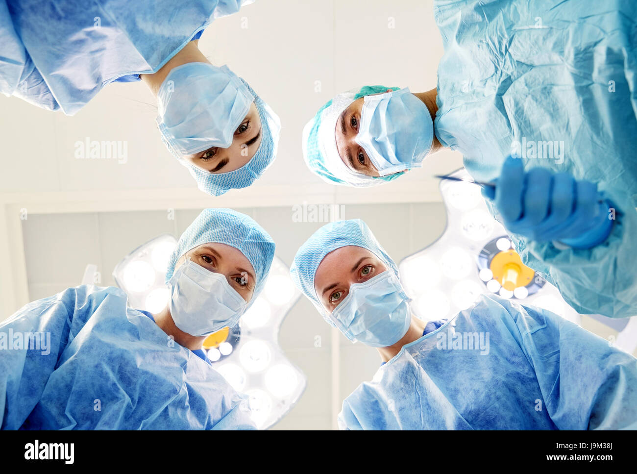 group of surgeons in operating room at hospital Stock Photo - Alamy