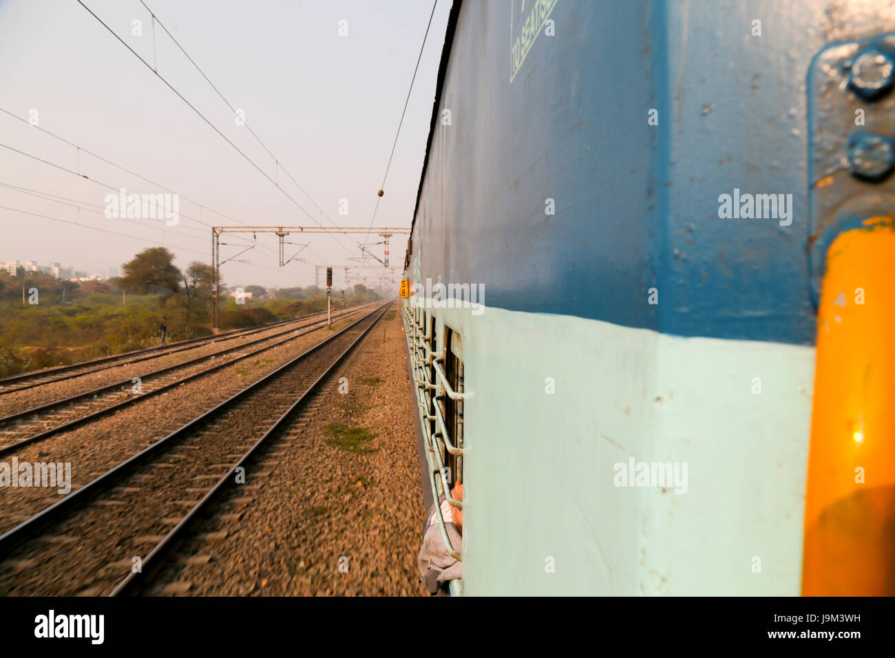 Indian railways scenes hi-res stock photography and images - Alamy