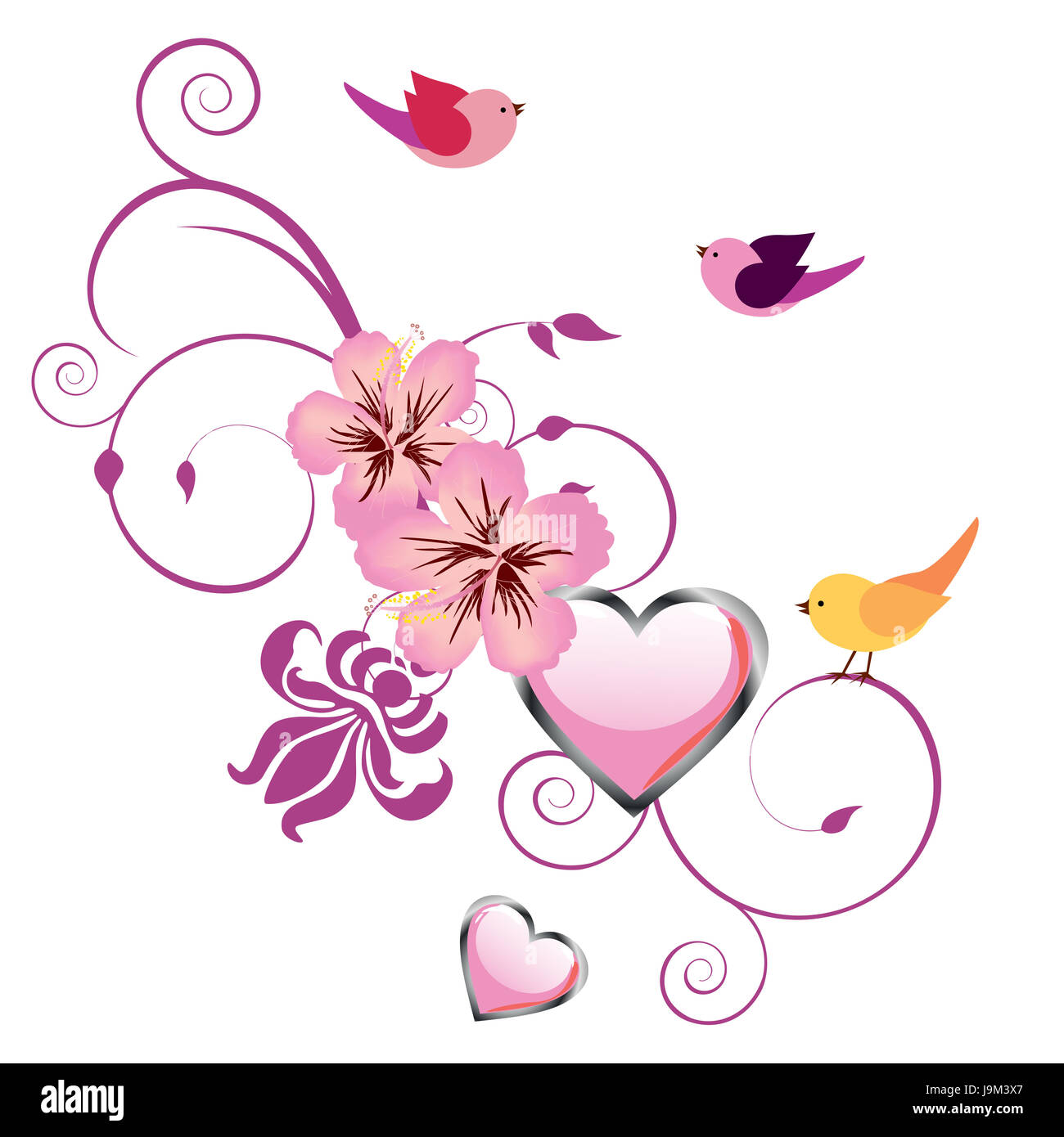 bird, flower, plant, bloom, blossom, flourish, flourishing, birds ...