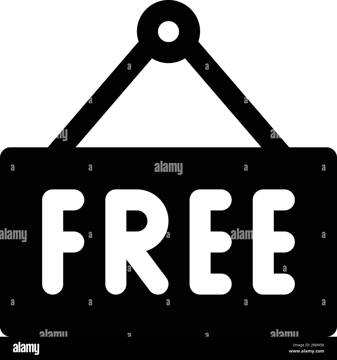 free hang sign Stock Vector Image & Art - Alamy
