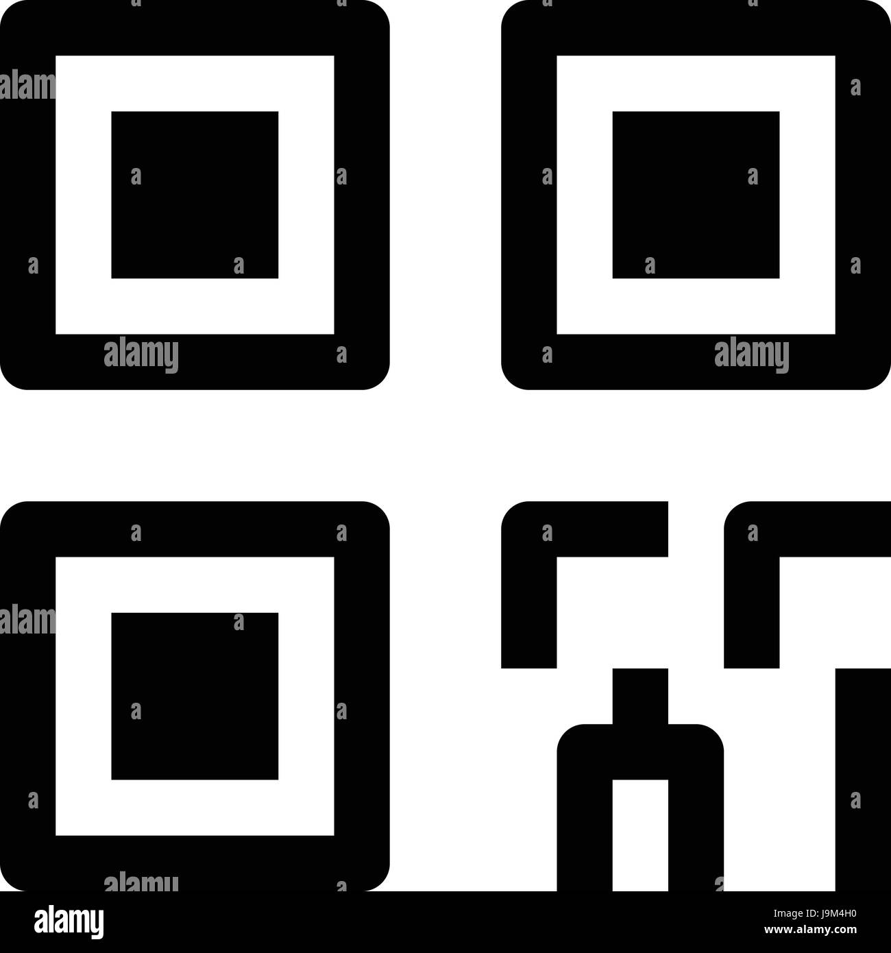 Unique qr code hi-res stock photography and images - Alamy