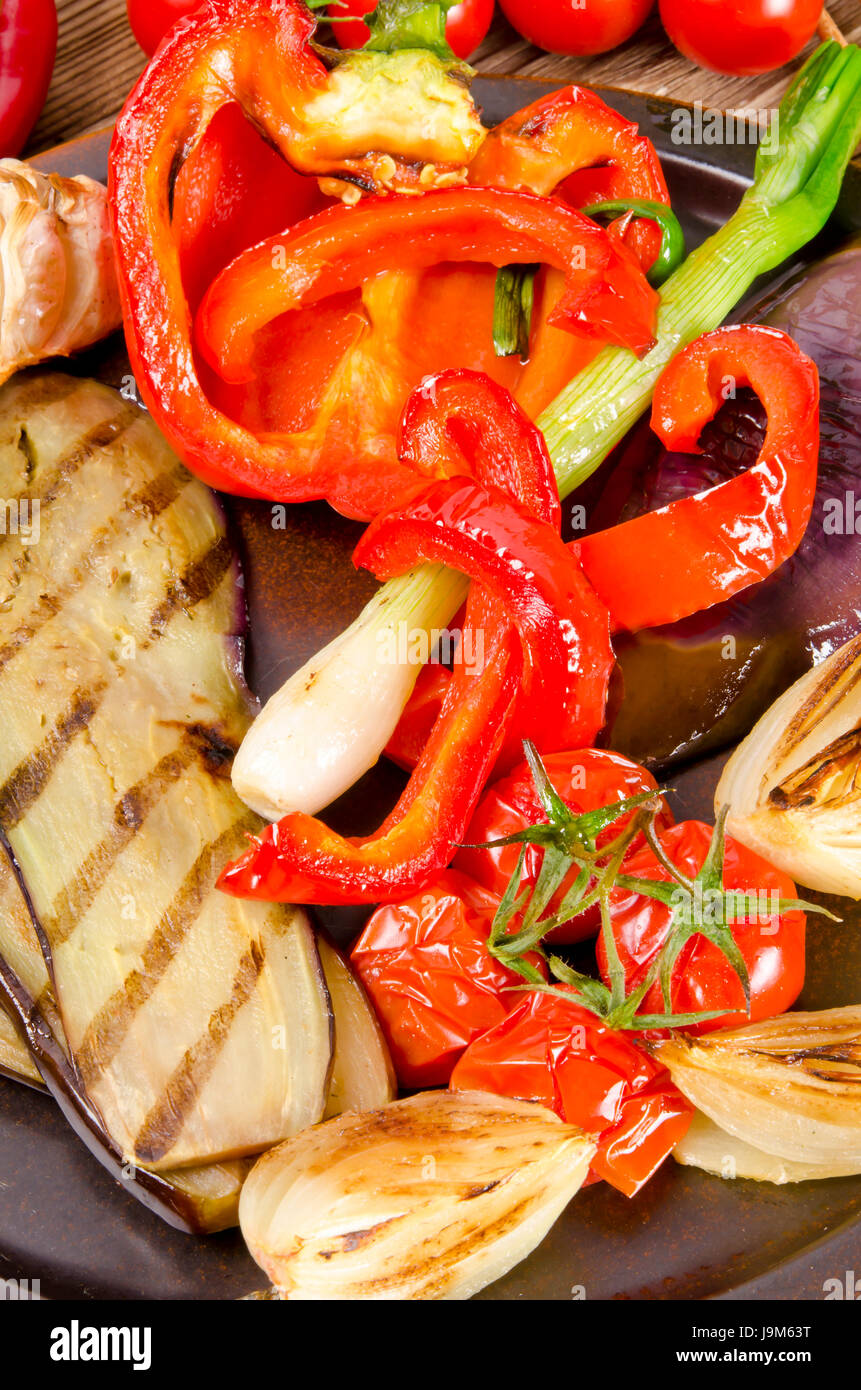 food, aliment, fruit, vegetable, grill, barbecue, barbeque, vegetables ...