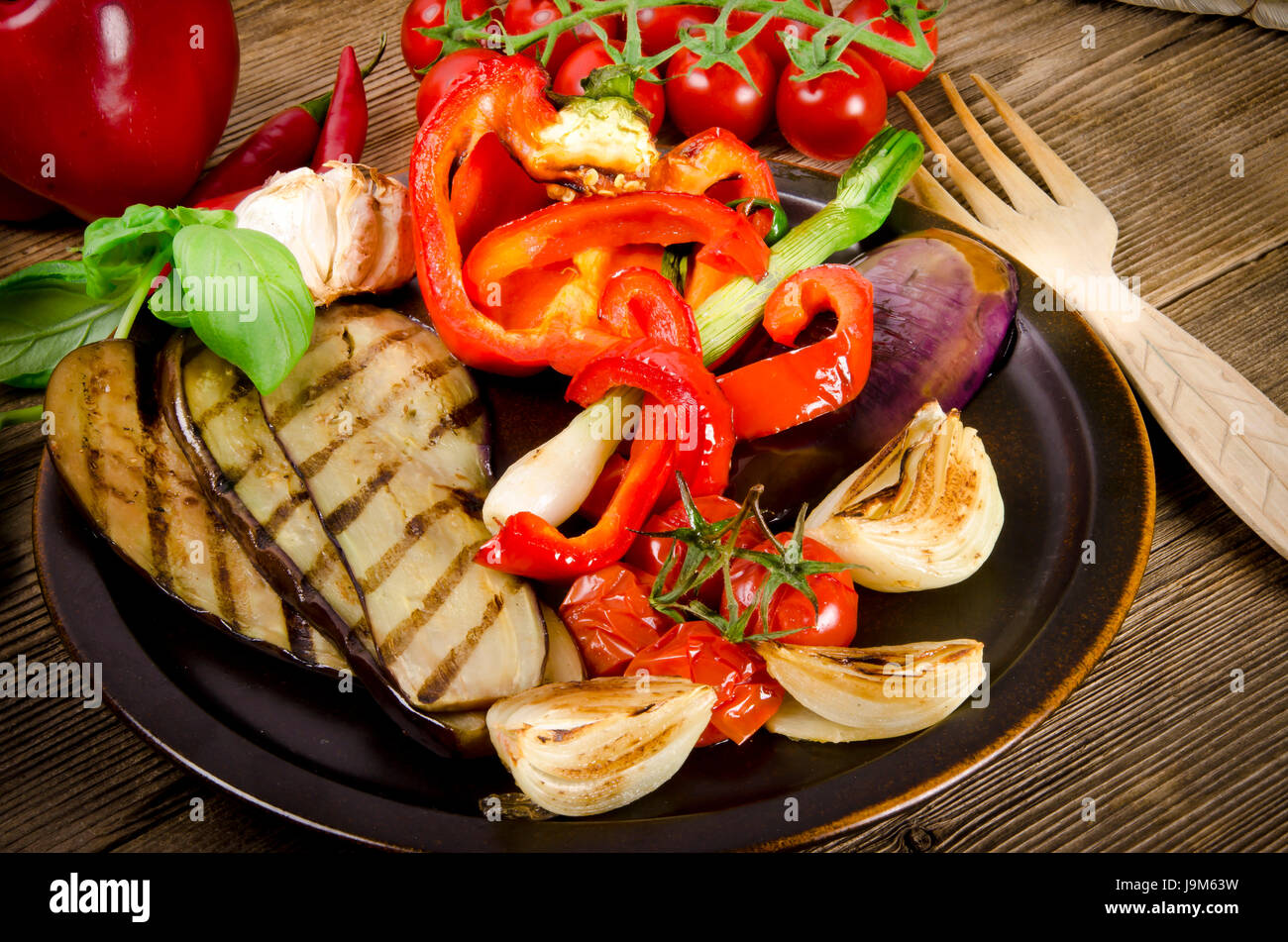 food, aliment, fruit, vegetable, grill, barbecue, barbeque, vegetables ...