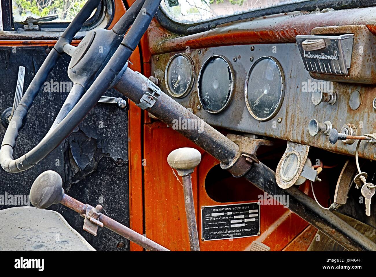 International Pickup Truck Interior