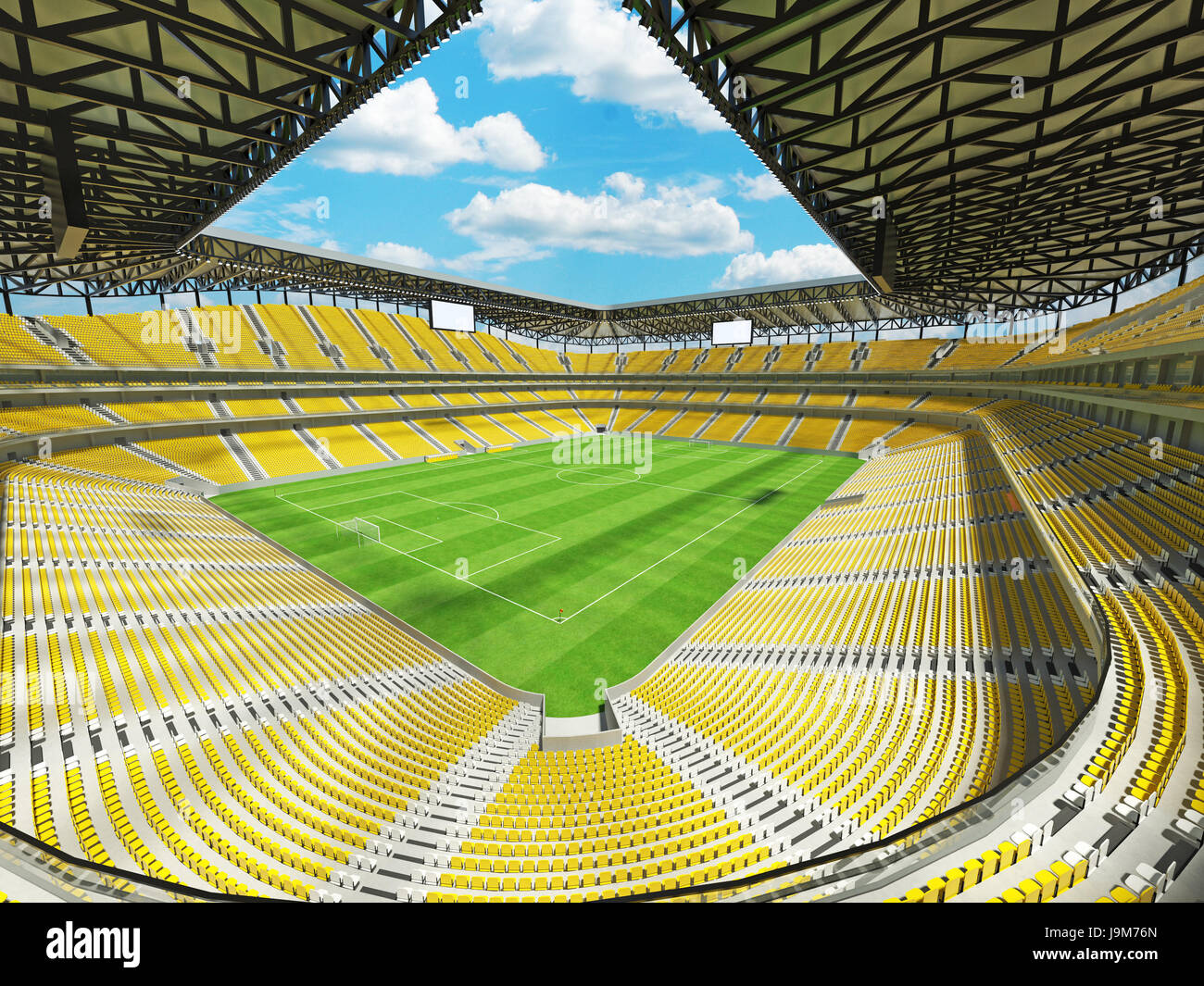 Football soccer gate 3d render hi-res stock photography and images - Alamy