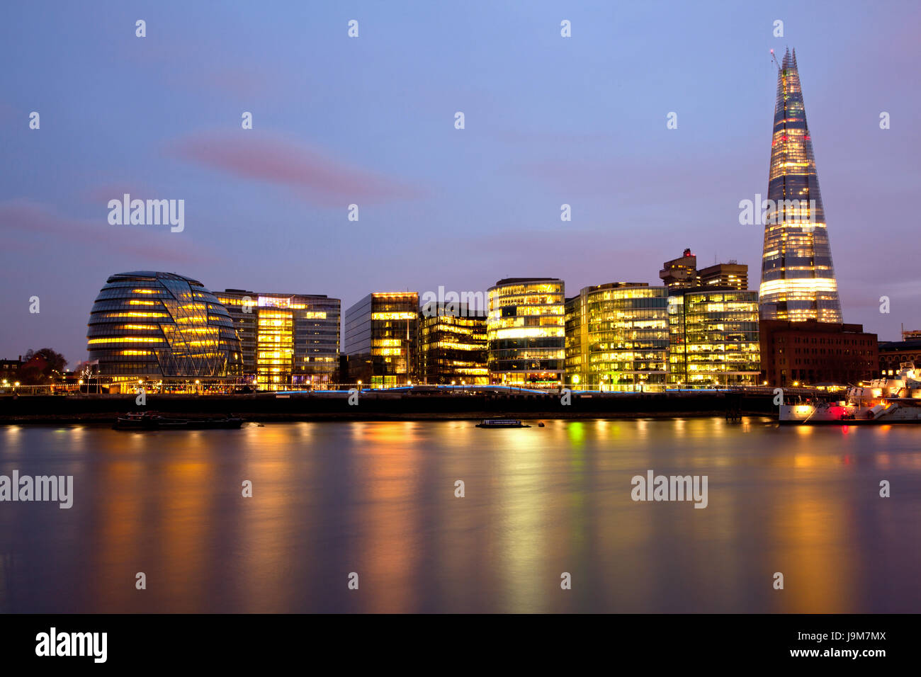 london, england, twilight, urban, skyscrapers, skyscraper, hall, tower ...