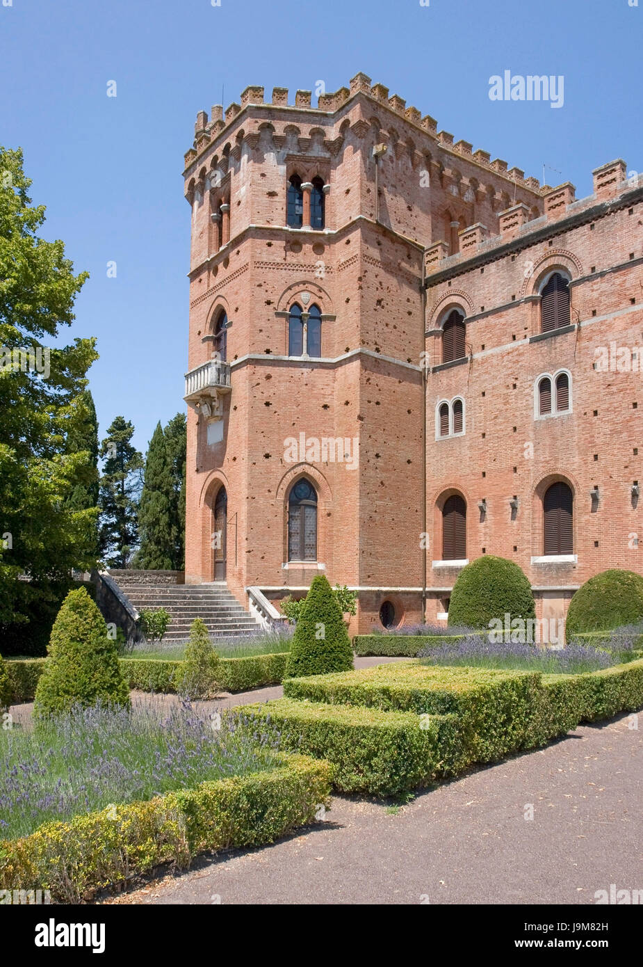 castle of brolio Stock Photo - Alamy