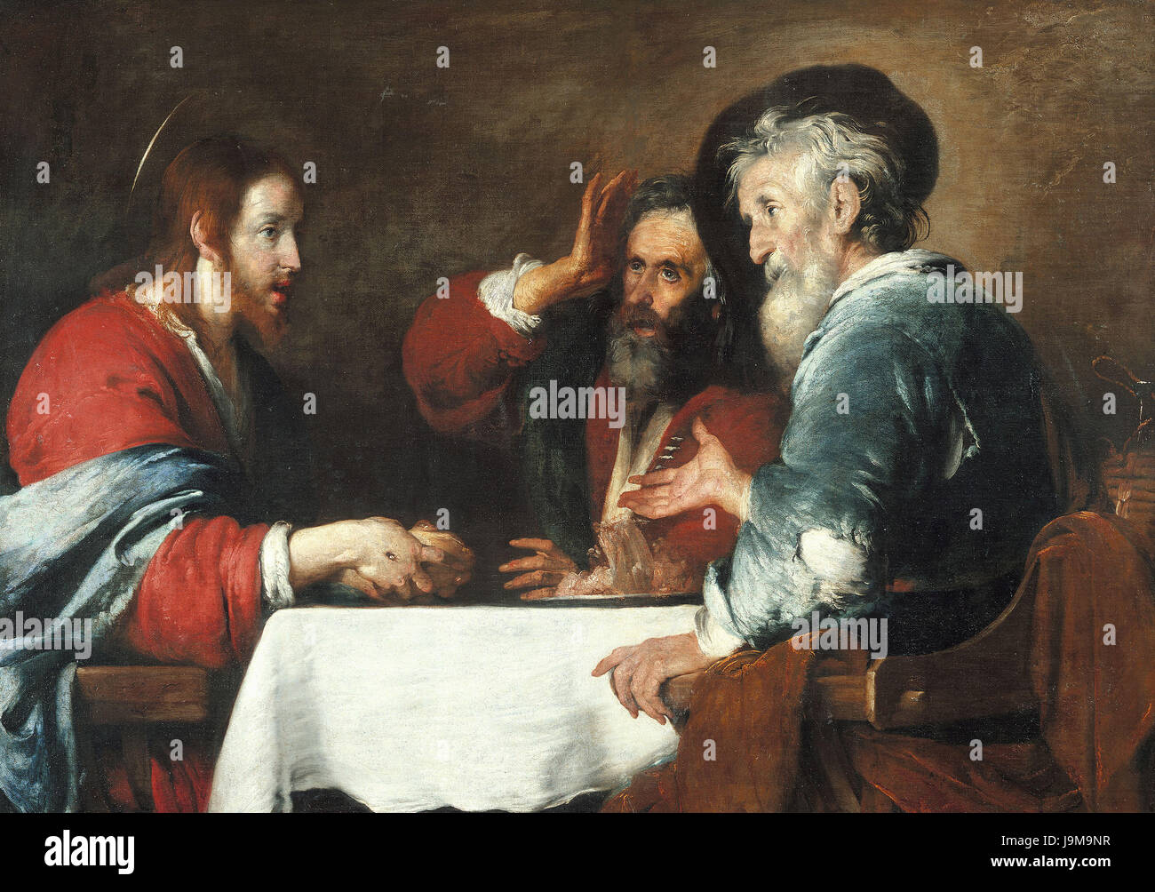 Christ at emmaus hi-res stock photography and images - Alamy