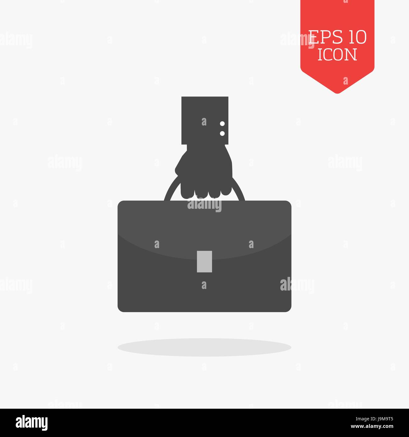 Hand holding briefcase hi-res stock photography and images - Alamy