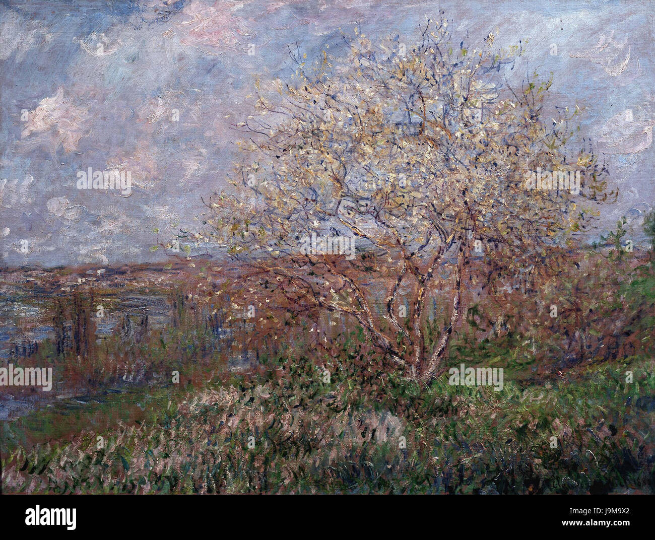 Claude Monet - Spring 1882 Stock Photo - Alamy