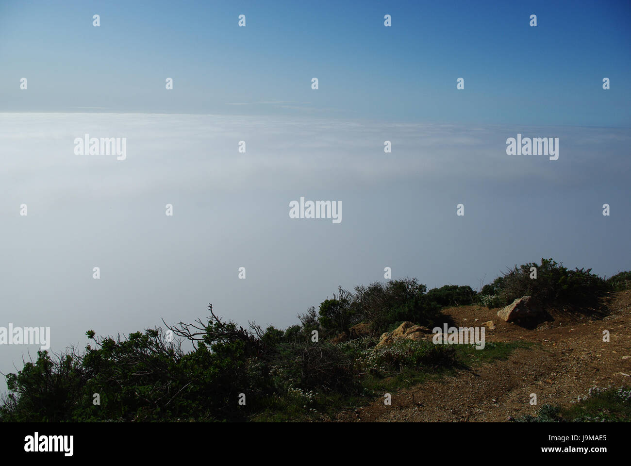 blue, cloud, fog, coast, firmament, sky, salt water, sea, ocean, water ...