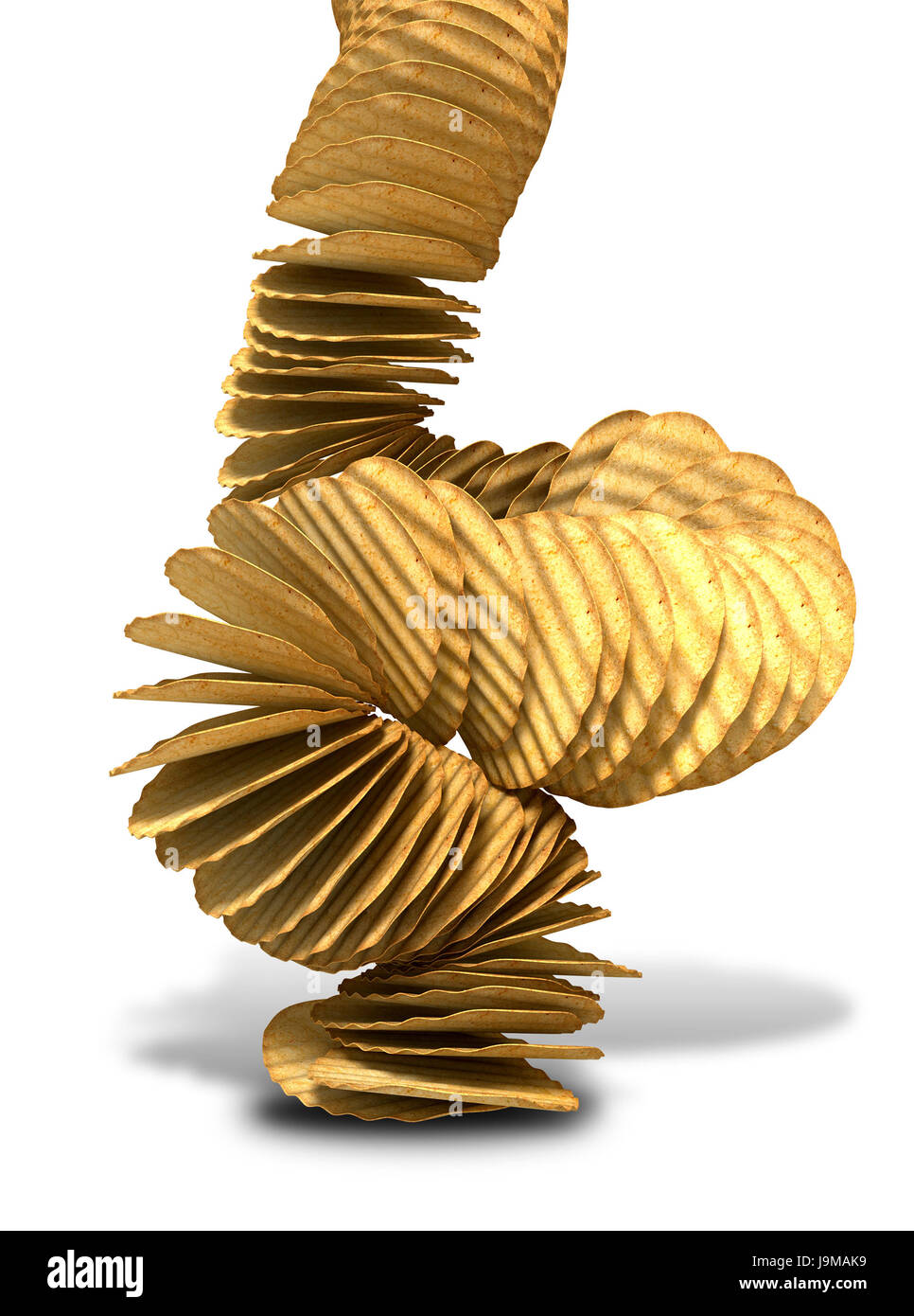 food, aliment, stack, wavy, baked, slice, potato, chips, fried ...