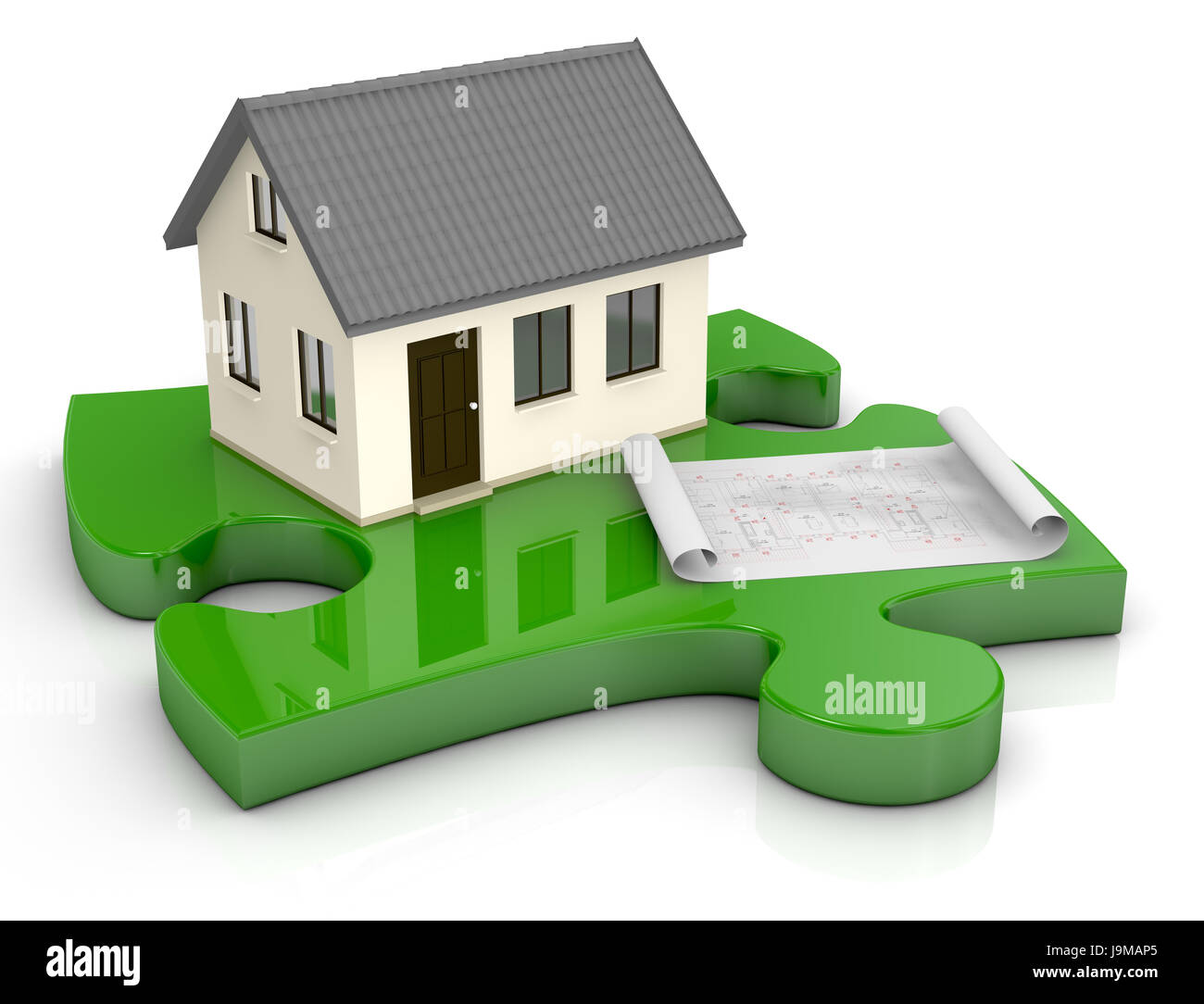 house, building, beautiful, beauteously, nice, isolated, model, design ...