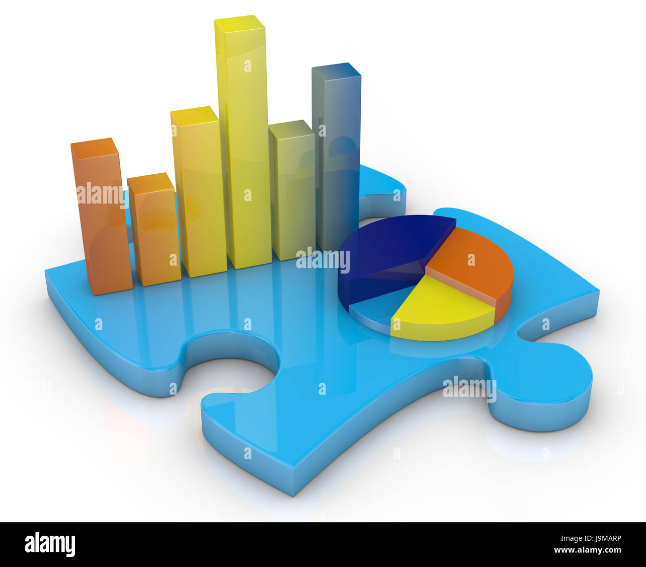 profile, blue, office, strategy, isolated, chart, model, design ...