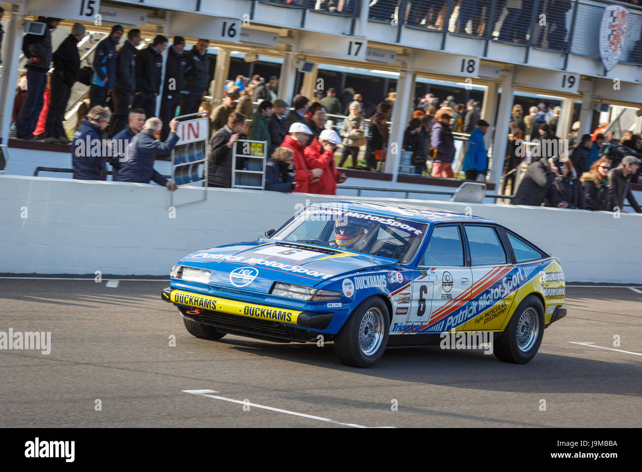 1980 Rover 3500 SDI with driver Chris Ward during the gerry Marshall ...