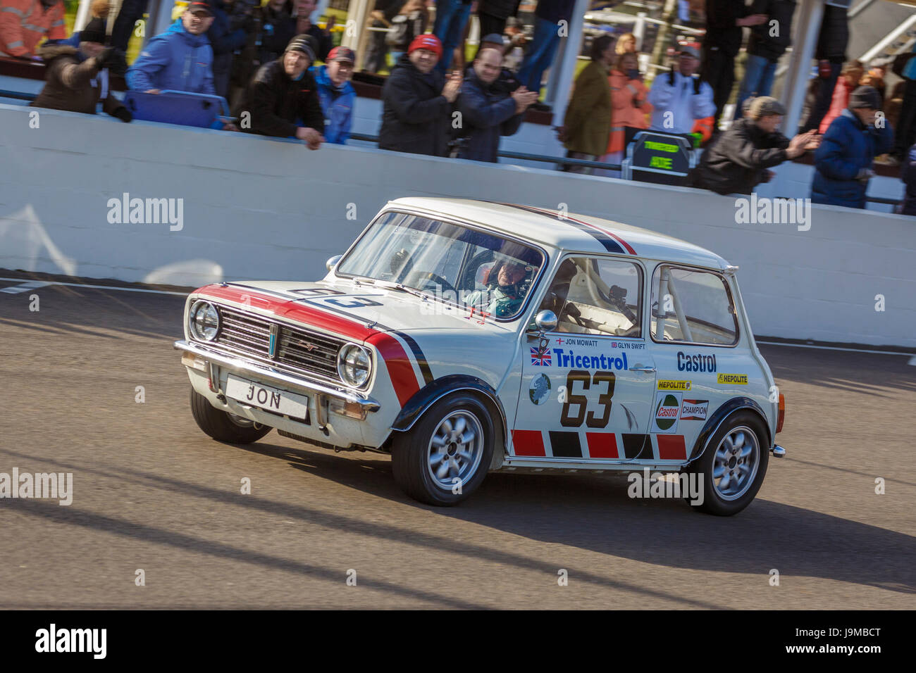 1980 Mini 1275 GT with driver Nick Swift during the Gerry Marshall ...