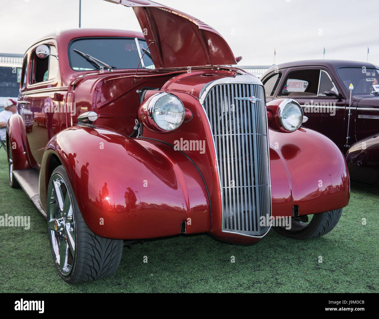 Classic cars at the Kool April Nights auto show in Redding, California ...