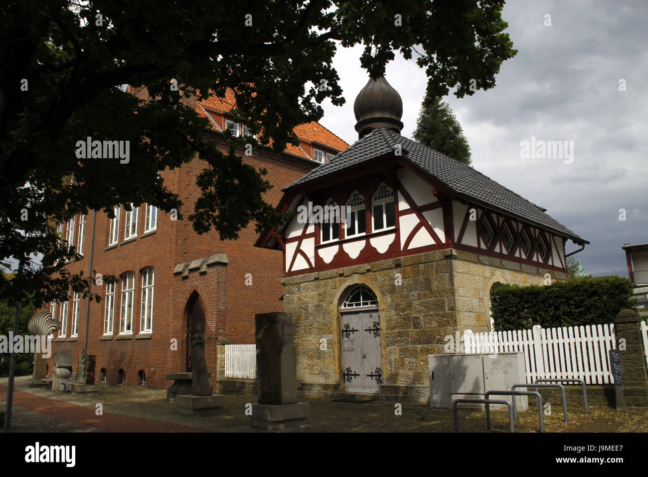 tower, church square, turret, transformer, tower, city, town, lower ...