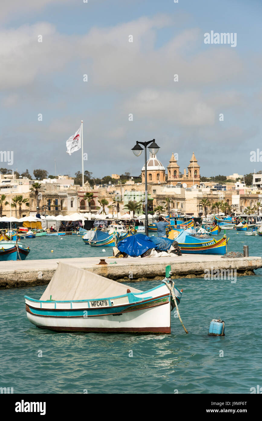 Traditional maltese fishing village hi-res stock photography and images ...