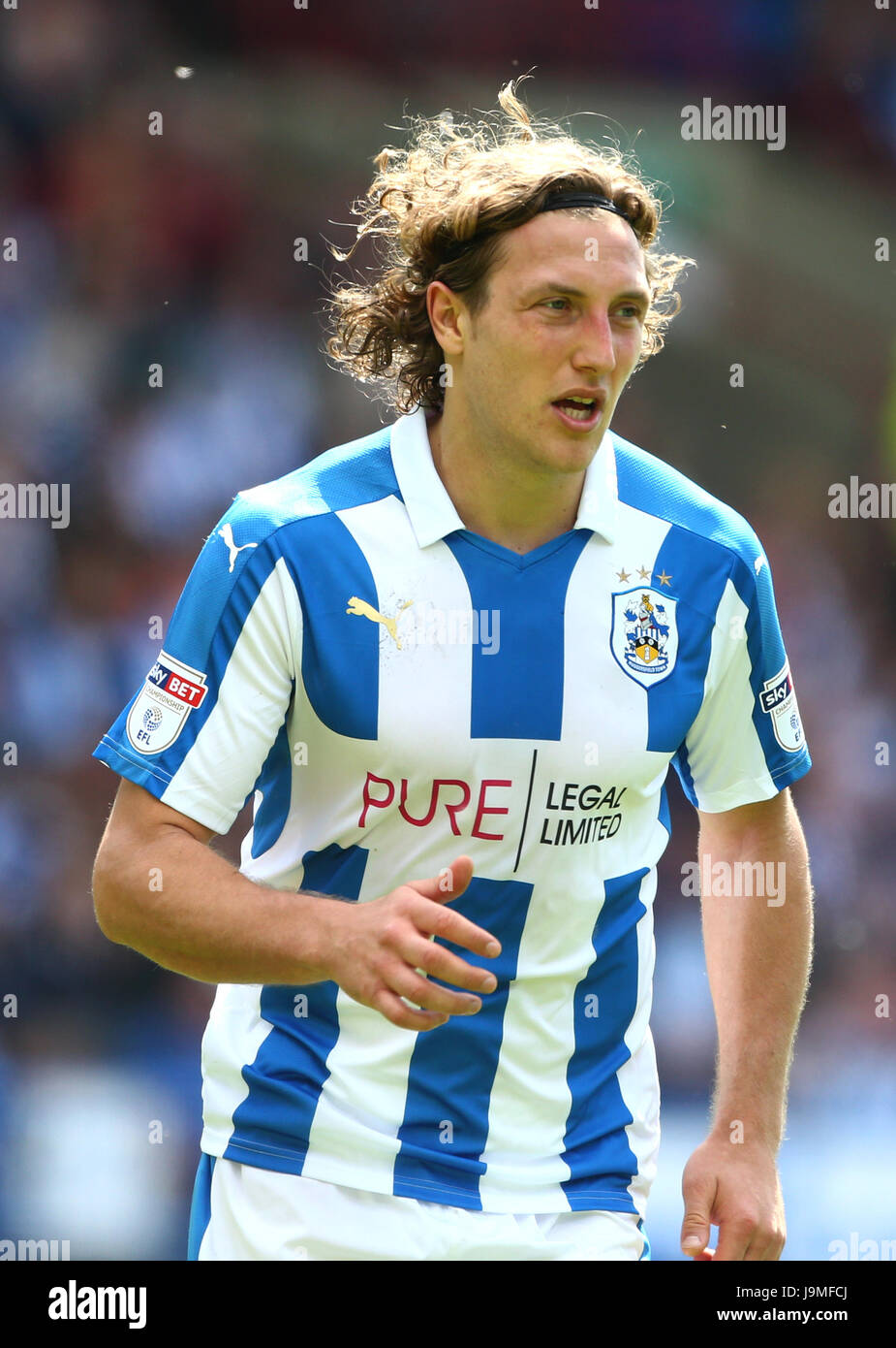Huddersfield Town's Michael Hefele Stock Photo - Alamy