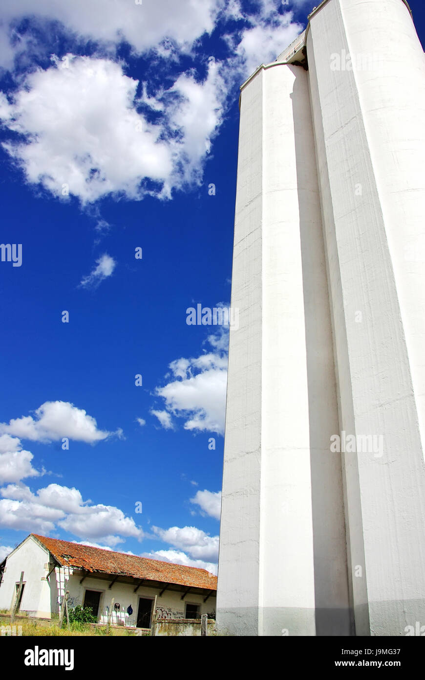 tower, grain, wheat, style of construction, architecture, architectural ...
