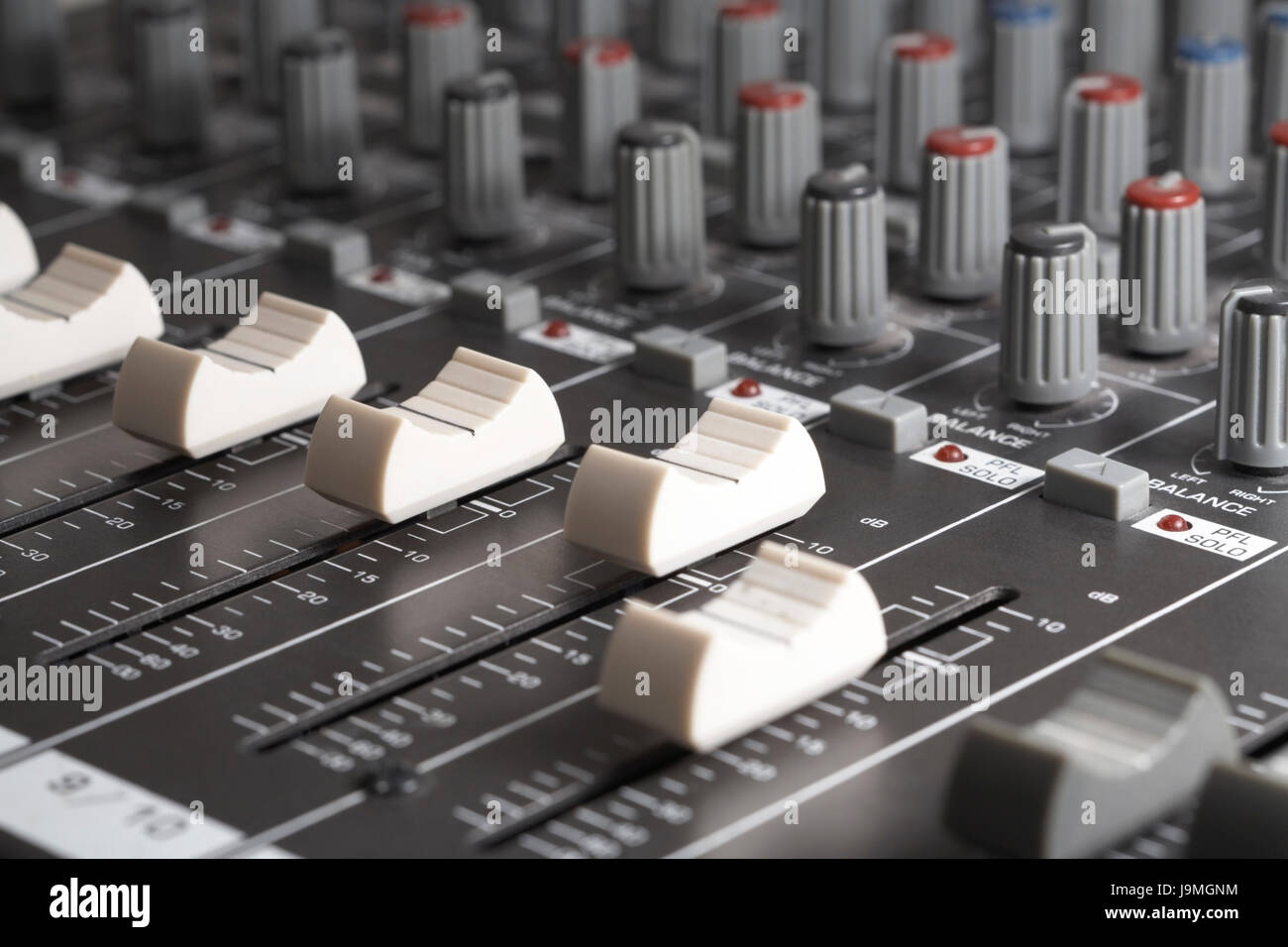 studio mixer detail Stock Photo - Alamy