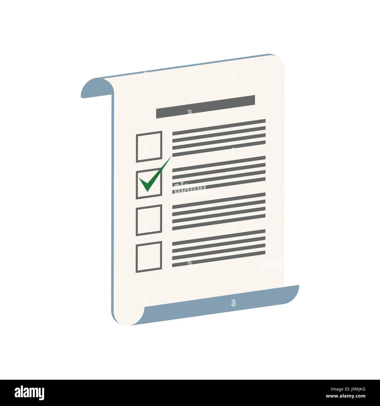 Mobile test flat white Cut Out Stock Images & Pictures - Alamy