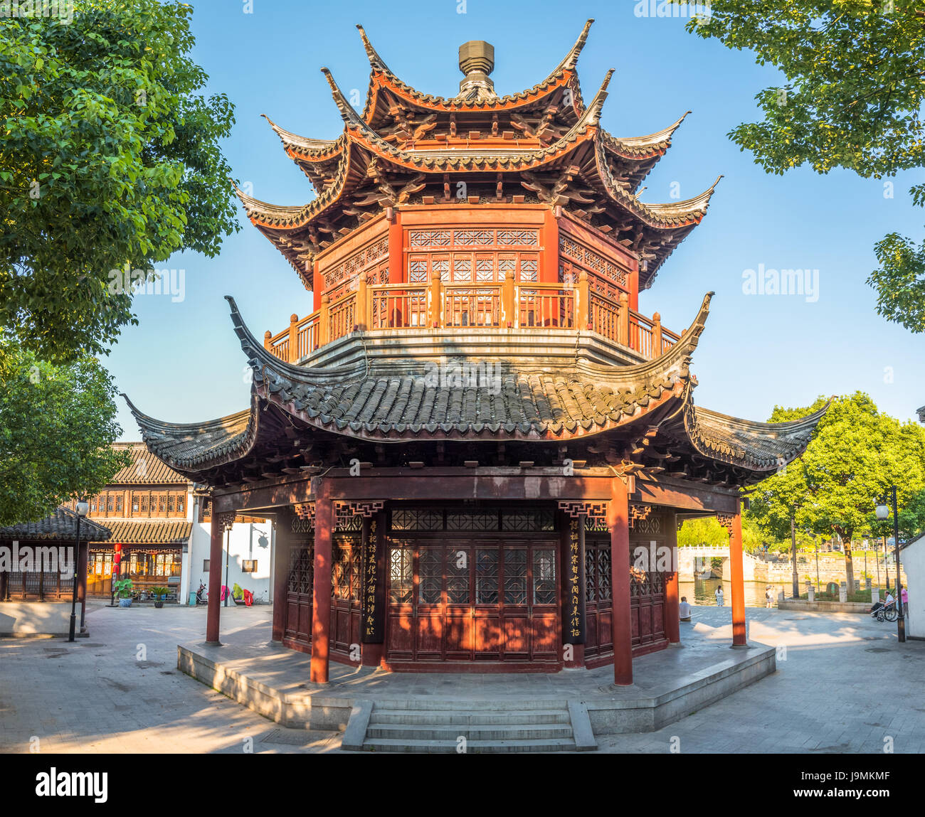 Tang Shaofu Baigong Temple, Suzhuo, China Stock Photo - Alamy